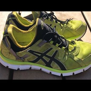 Asics | Shoes | Mens Asics Gel Synthesis Lime Green Black Shoes | Poshmark